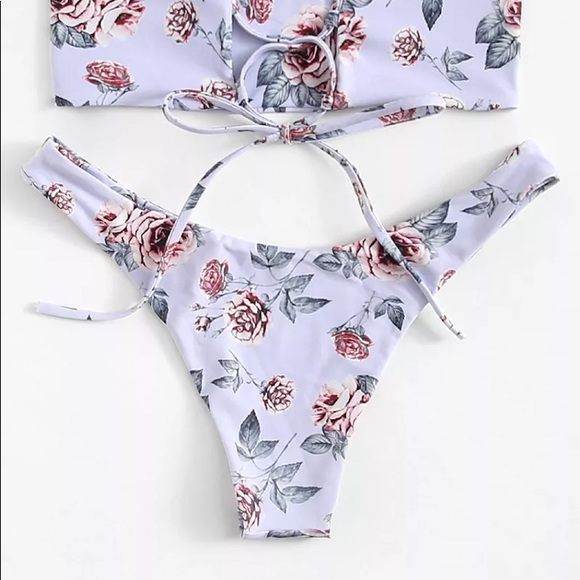Hanakini Swim | Swim | Nwt Bella Swim Set In Lilac | Poshmark